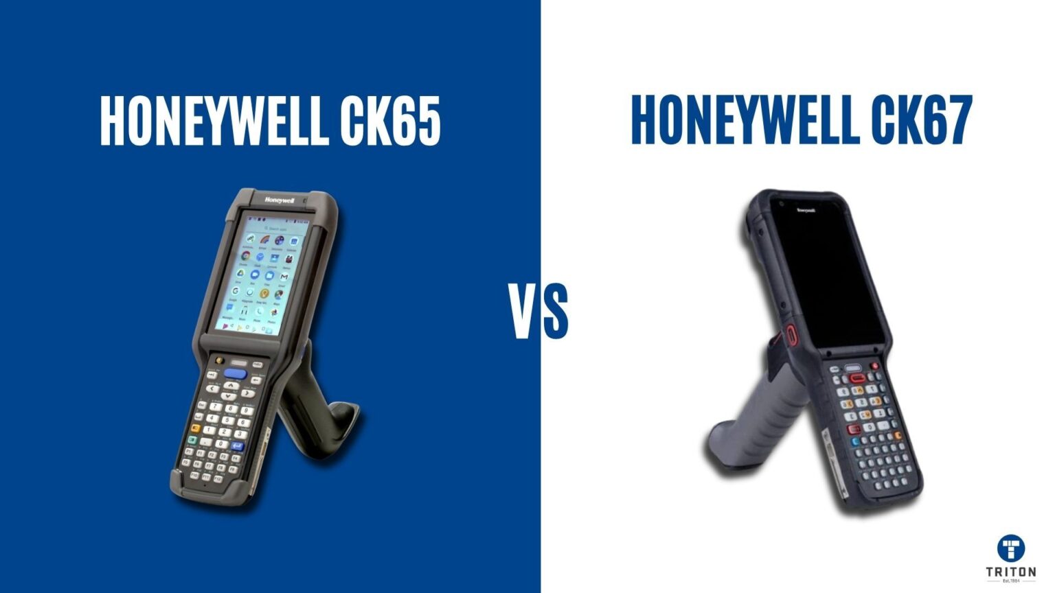 Honeywell CK65 Scanner vs Honeywell CK67 Scanner