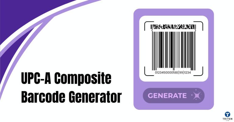 UPC-A Composite Barcode Generator