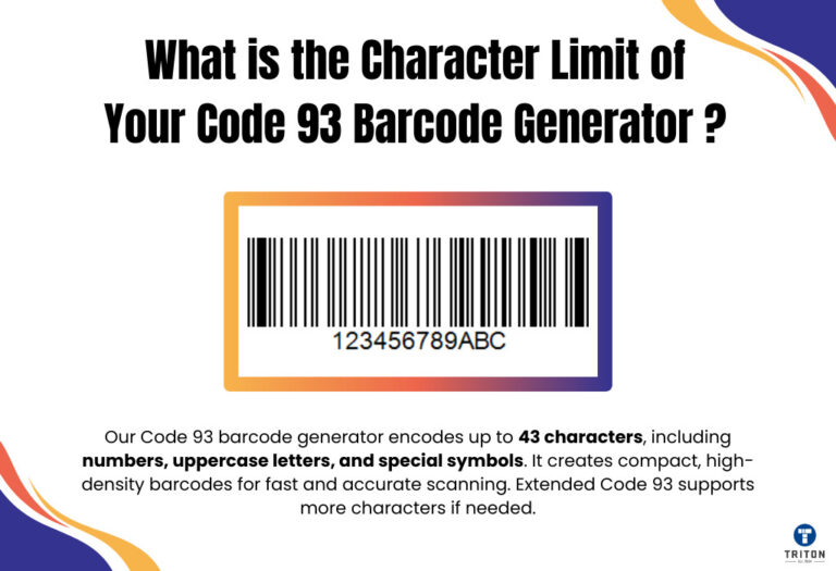 Code 93 Barcode Generator