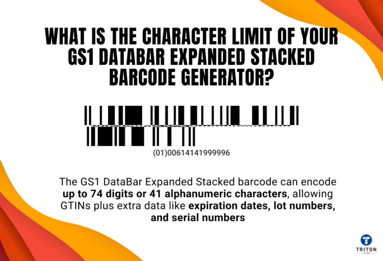 GS1 DataBar Expanded Stacked Barcode
